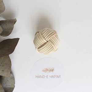 Handmade Rattan Drawer Knobs ,wicker Natural Rattan Rope Handle, Rattan ...