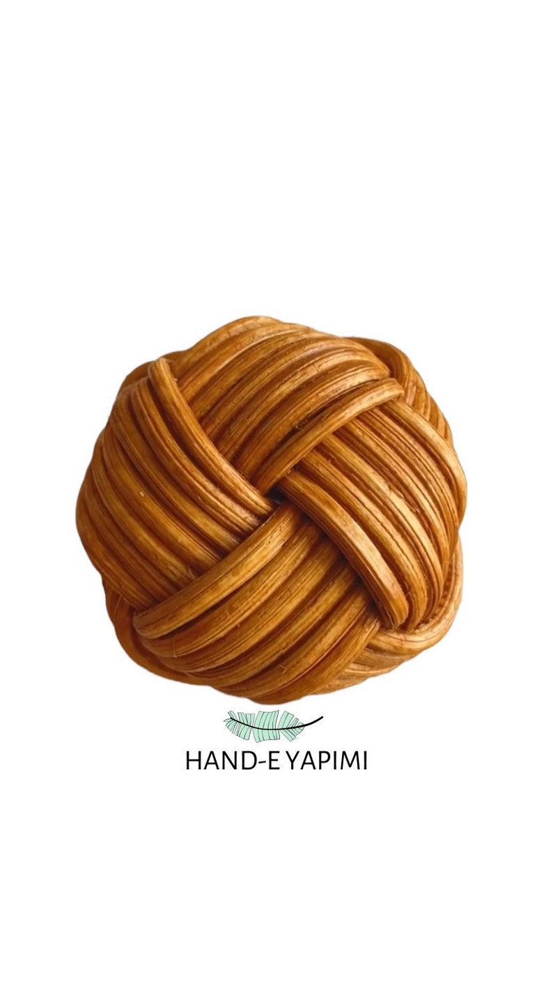 Handmade Rattan Drawer Knobs wicker Natural Rattan Rope - Etsy