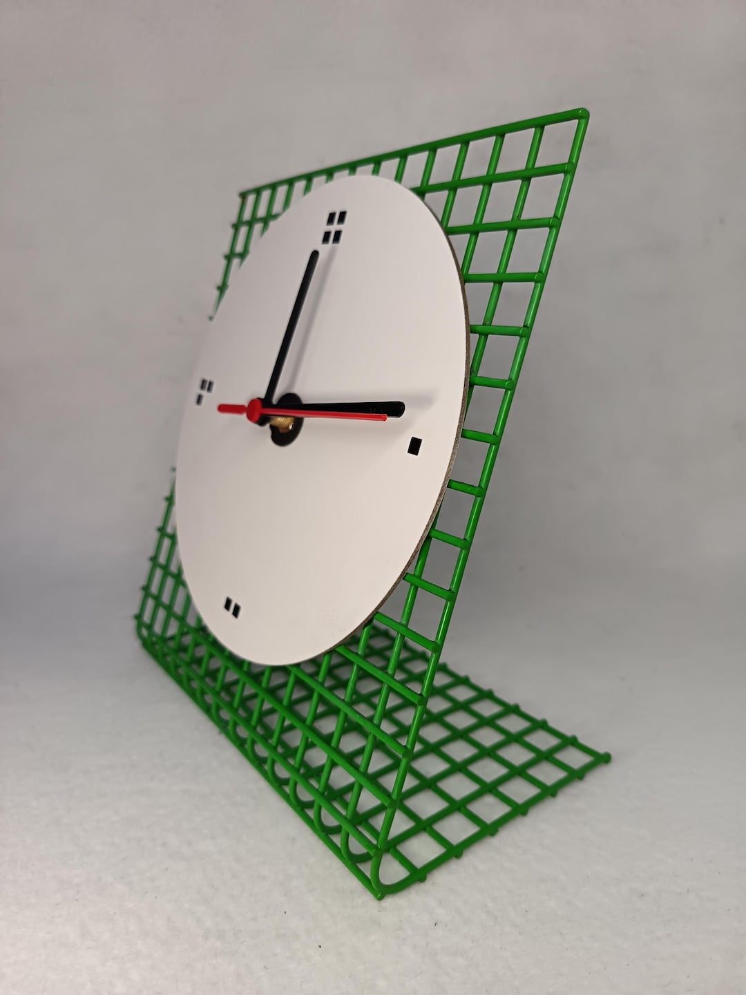 Rare Postmodern Table Clock by Design Diffusione – Italian Vintage ...