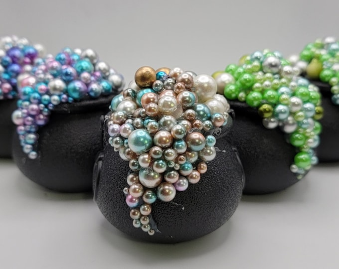 Mini Bubbling Witch Cauldron Bubbles Halloween Decor - Etsy