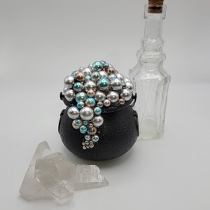 Mini Bubbling Witch Cauldron Bubbles Halloween Decor - Etsy