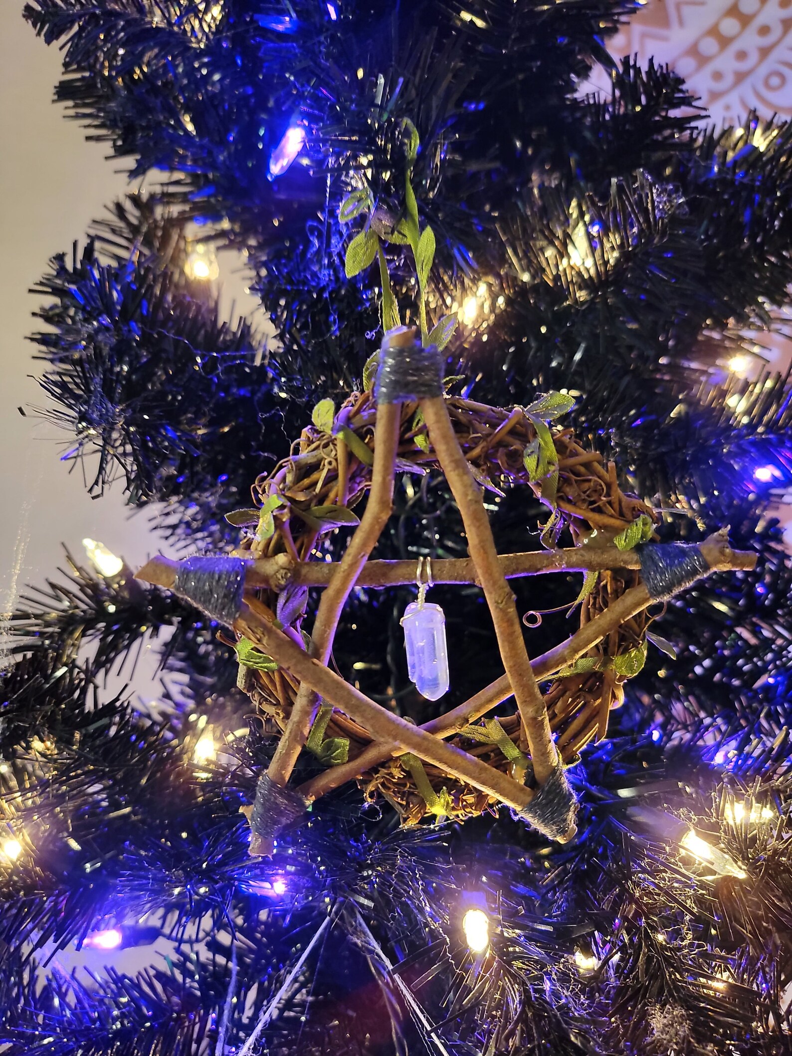 Natural Star Ornament Crystal Decoration Pentagram Pentacle - Etsy