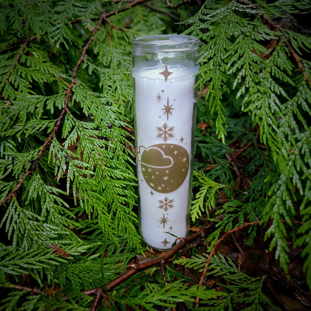 Full Moon Candle, December Full Moon, Meditating Candle, Prayer Candle ...