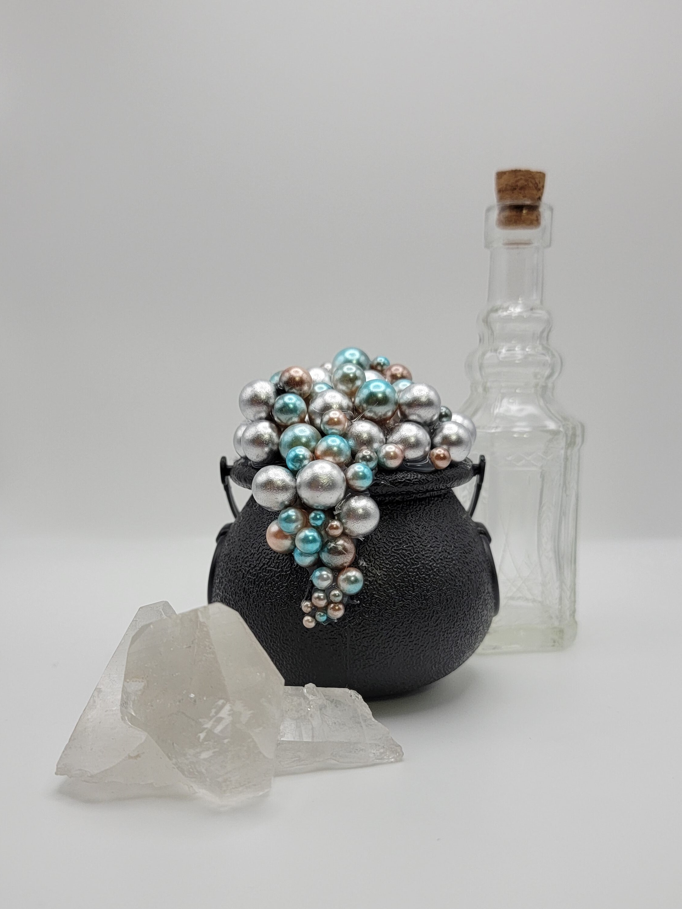 Mini Bubbling Witch Cauldron, Bubbles Halloween Decor, Ornament - Etsy