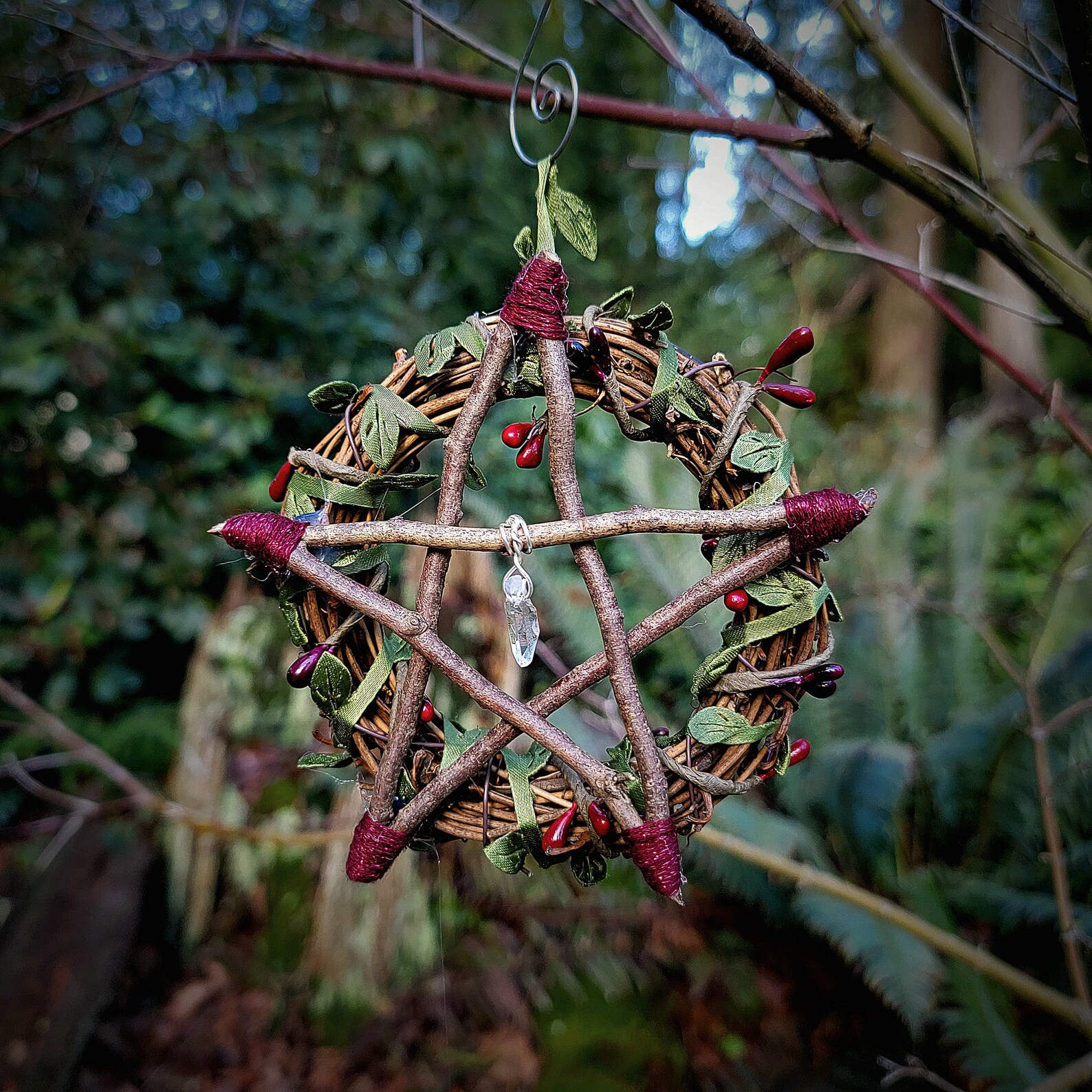 Natural Star Ornament Crystal Decoration Pentagram Pentacle - Etsy
