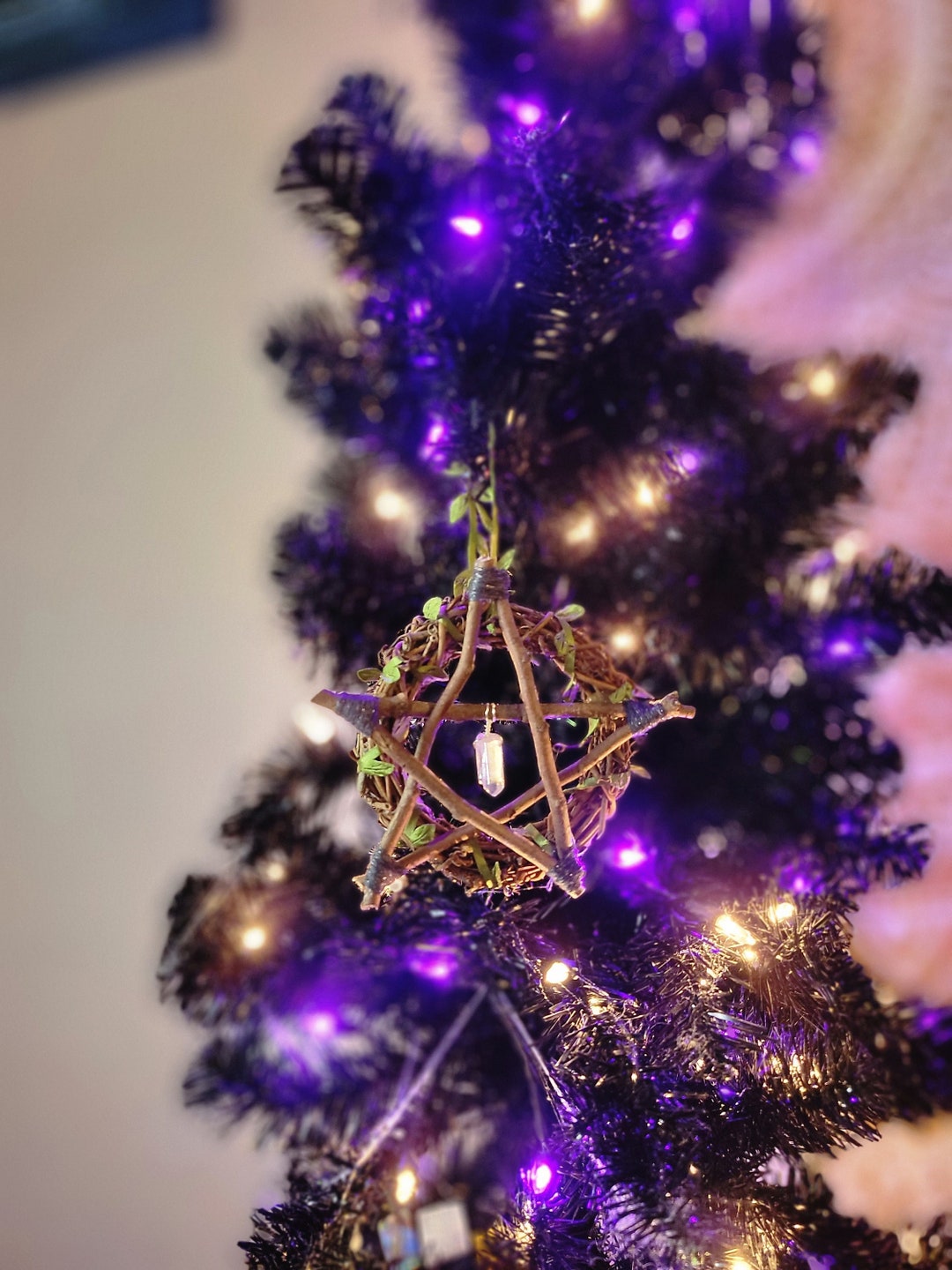 Natural Star Ornament Crystal Decoration Pentagram Pentacle - Etsy