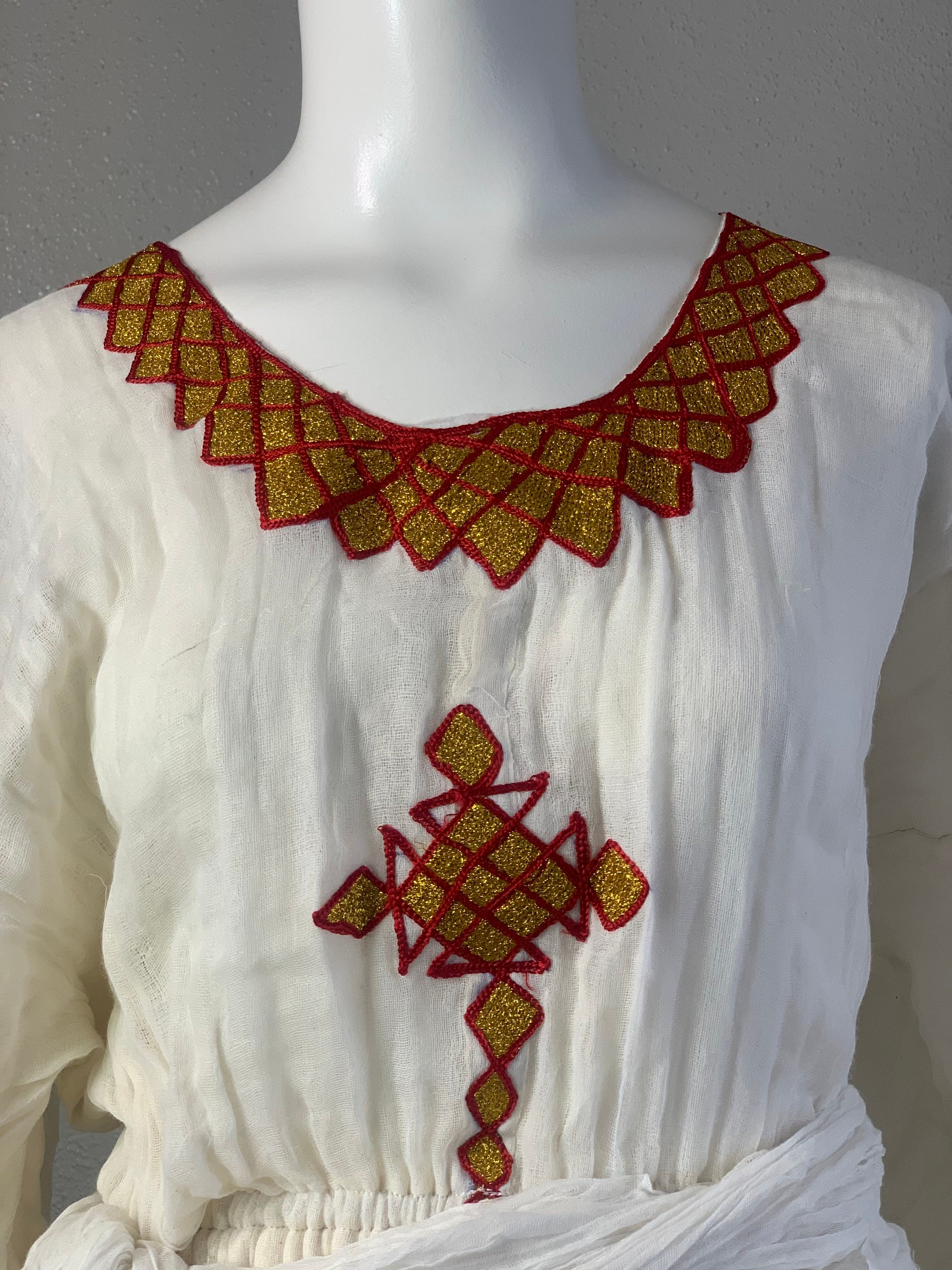 Handcrafted Ethiopian Kemis: Embrace Tradition in Style/exquisite ...