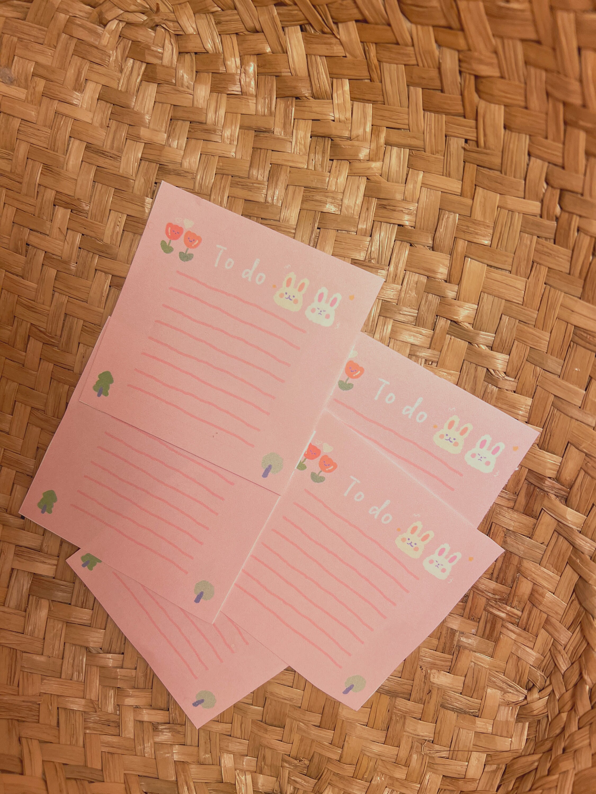 Memo Sheets | Printable DIGITAL Files | Cute Note Set | Kawaii Note Pad ...