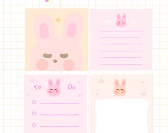 Memo Sheets BUNDLE | Digital Washi Tape | Cute | Apple | Memo Sheets ...