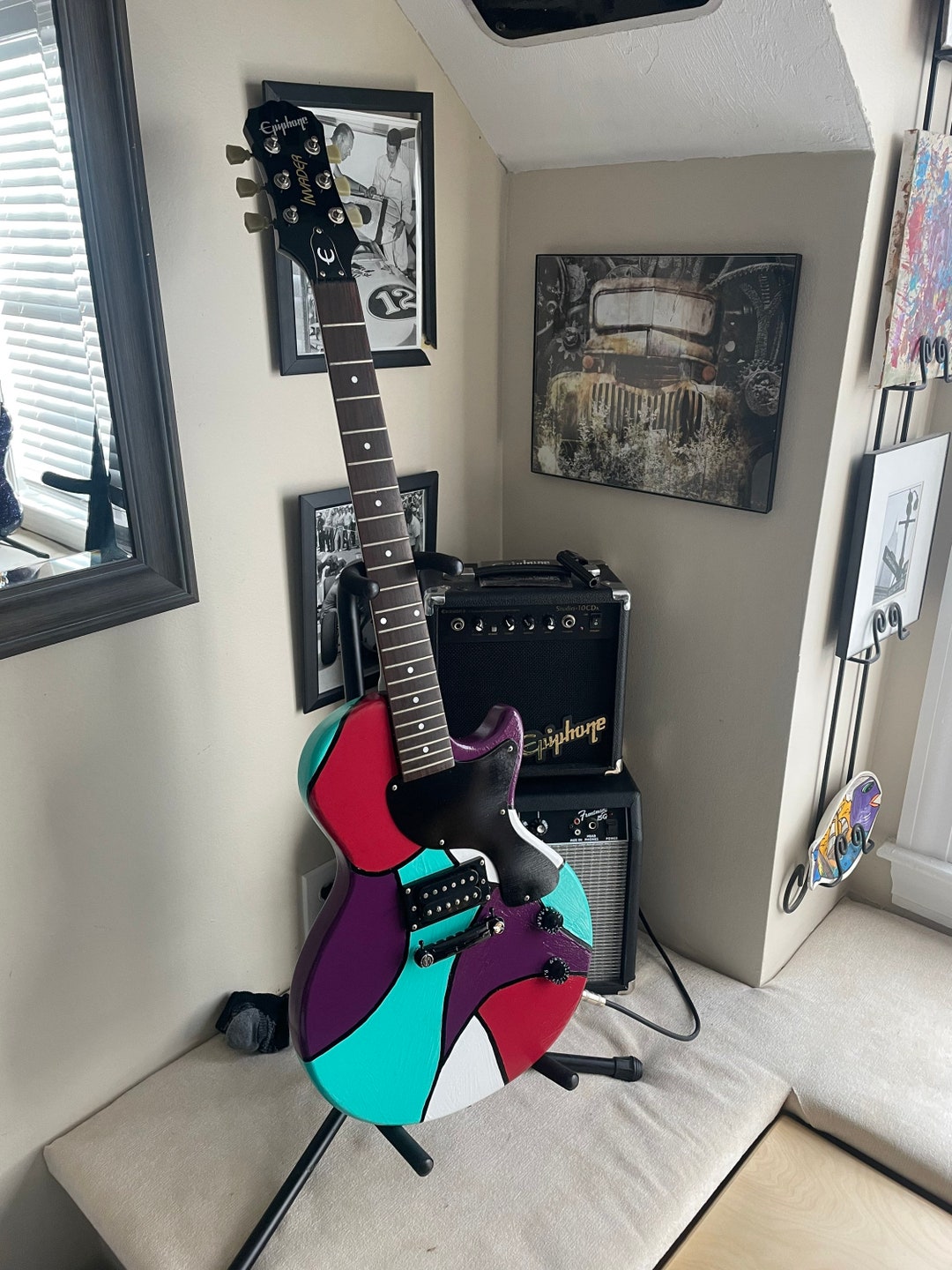 Custom Epiphone Invader - Etsy