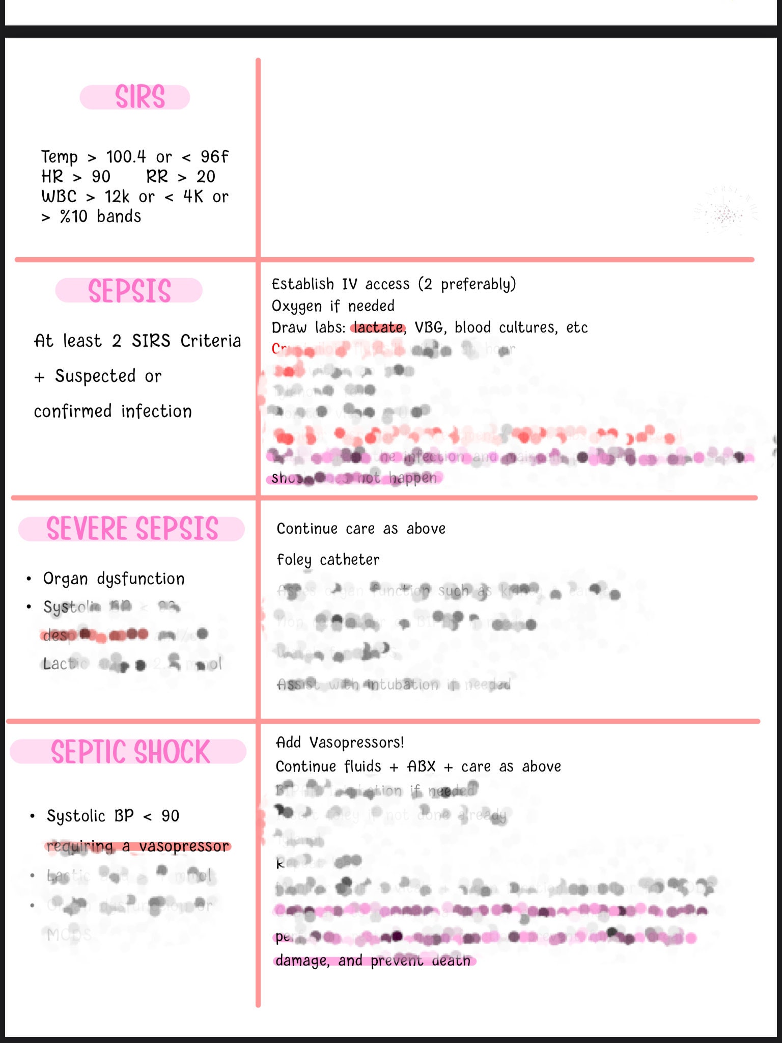 Sepsis & Septic Shock for New Grads - Etsy