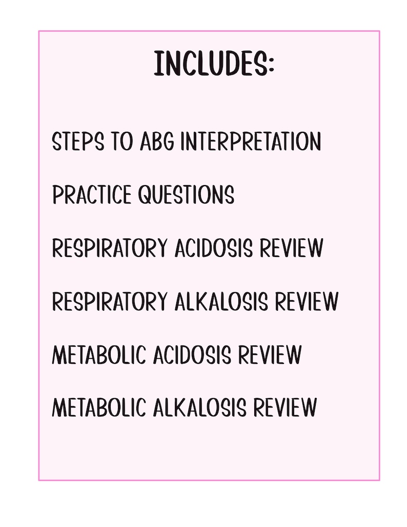 Arterial Blood Gasses | Respiratory and Metabolic Alkalosis & Acidosis ...