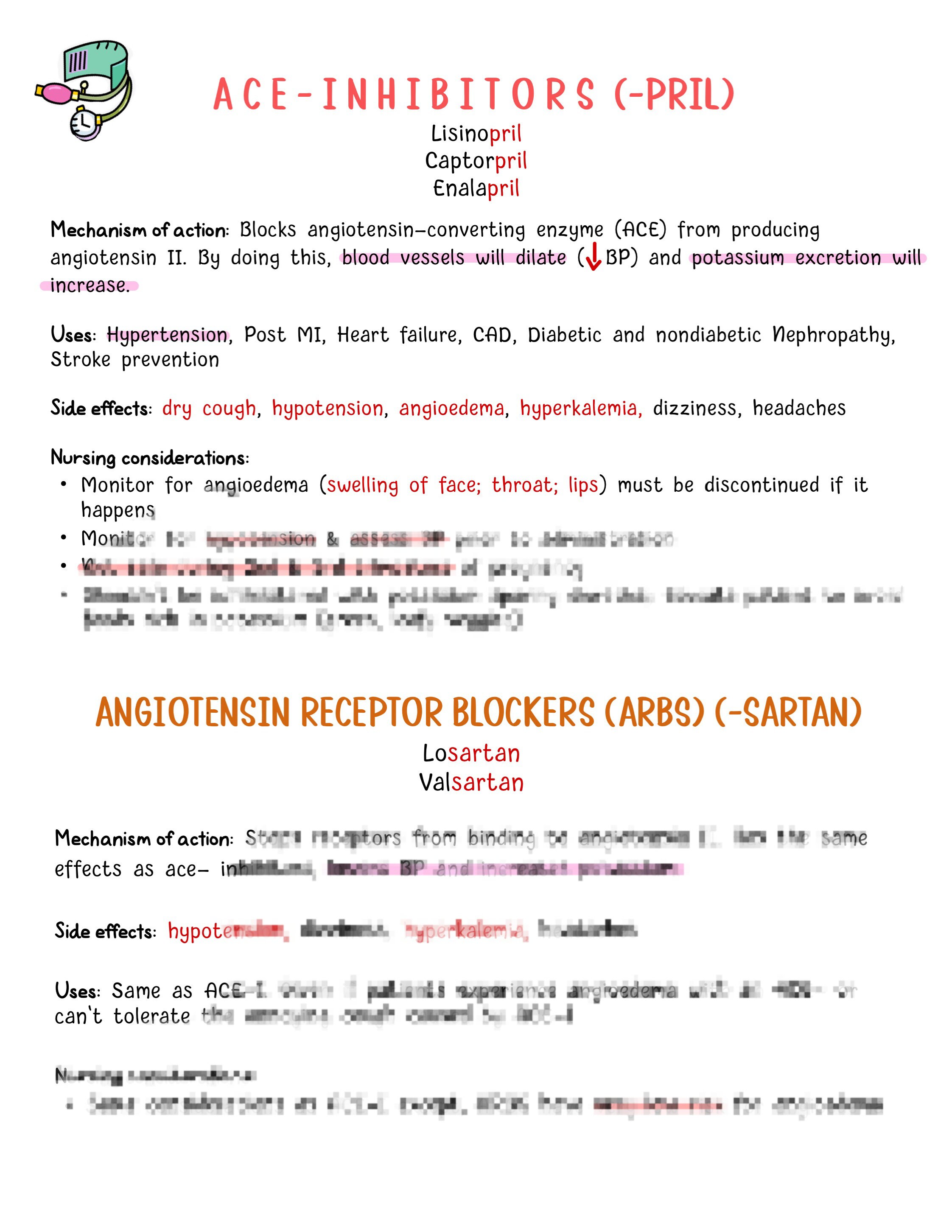 Cardiovascular Pharmacology Review | Including Diuretics ...