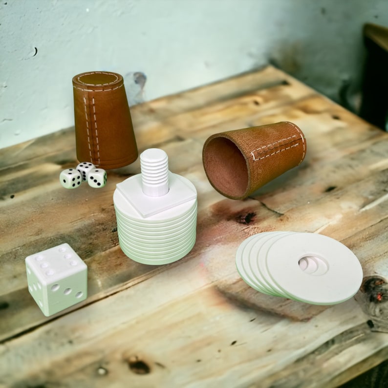 Shock Cutlery, Shocks, 3D Printing, Dice Game, Puzzles, Shock Set ...