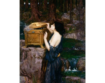 Pandora John William Waterhouse - Etsy
