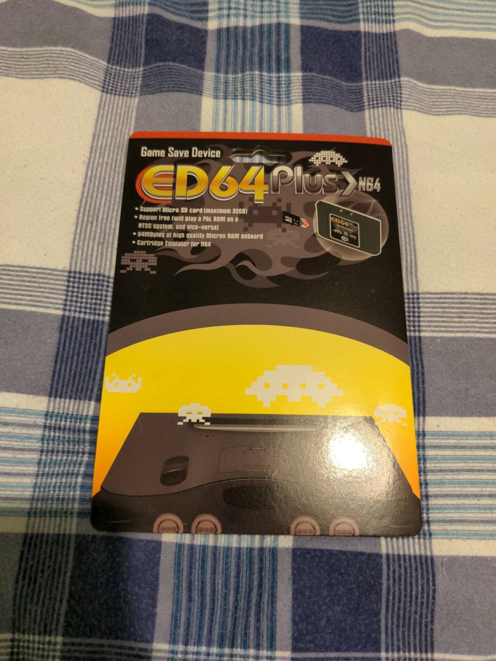 ED64 PLUS Cartridge 340 in 1 Game Cartridge for N64 Game Console ...