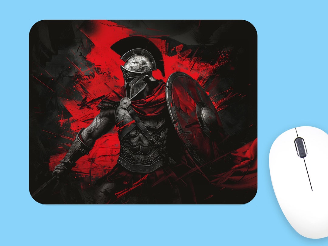 SPARTAN MOUSE PAD Soft Polyester, Premium Printing, Long-lasting Colors ...