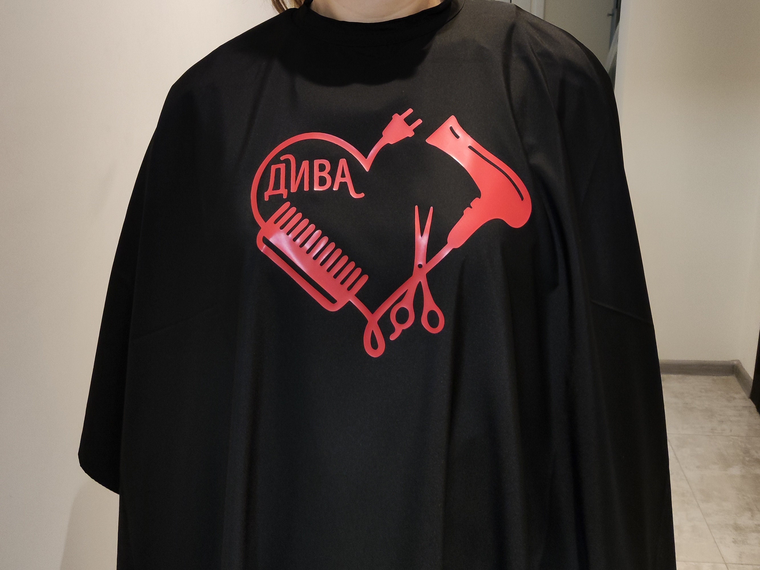 Personalized Hair Salon Capes Barber Cape With Logo Custom Beauty Salon ...