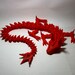 Spiked Dragon 3D Print Fully Articulating - Etsy