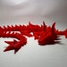 Spiked Dragon 3D Print Fully Articulating - Etsy