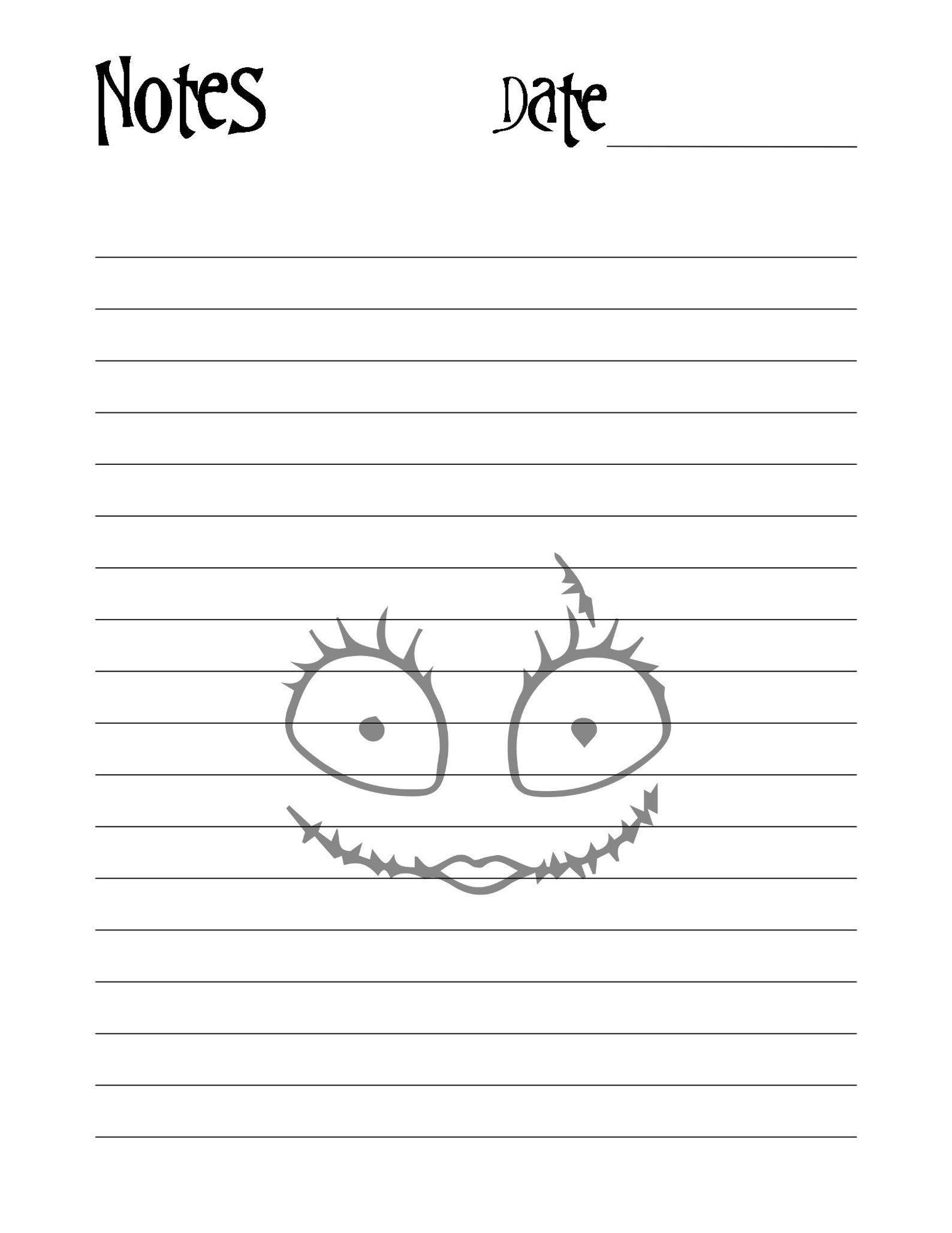 10 Pg Printable NBC Notes - Etsy