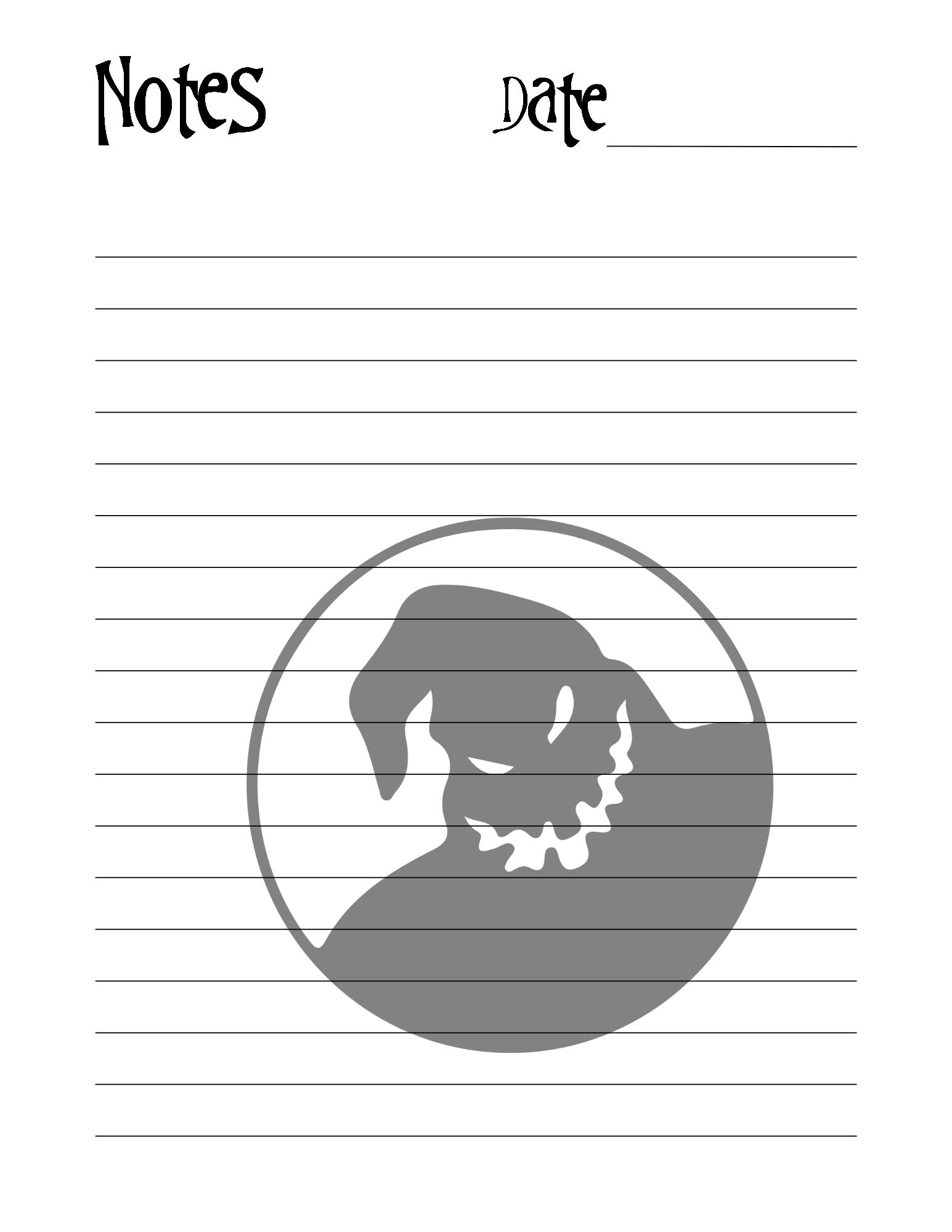 10 Pg Printable NBC Notes - Etsy