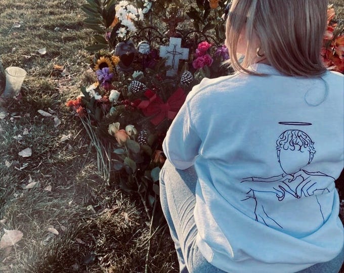 Custom Memorial Shirt | Personalized Memorial Sweatshirt | Grieving ...