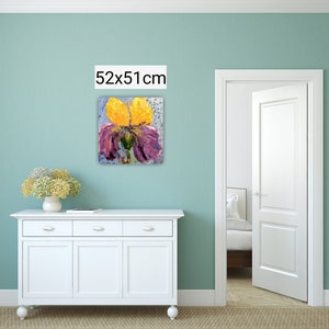 Square Oil Painting on Chipboard. Size 50 by 50 Without Frame. Sunshine ...