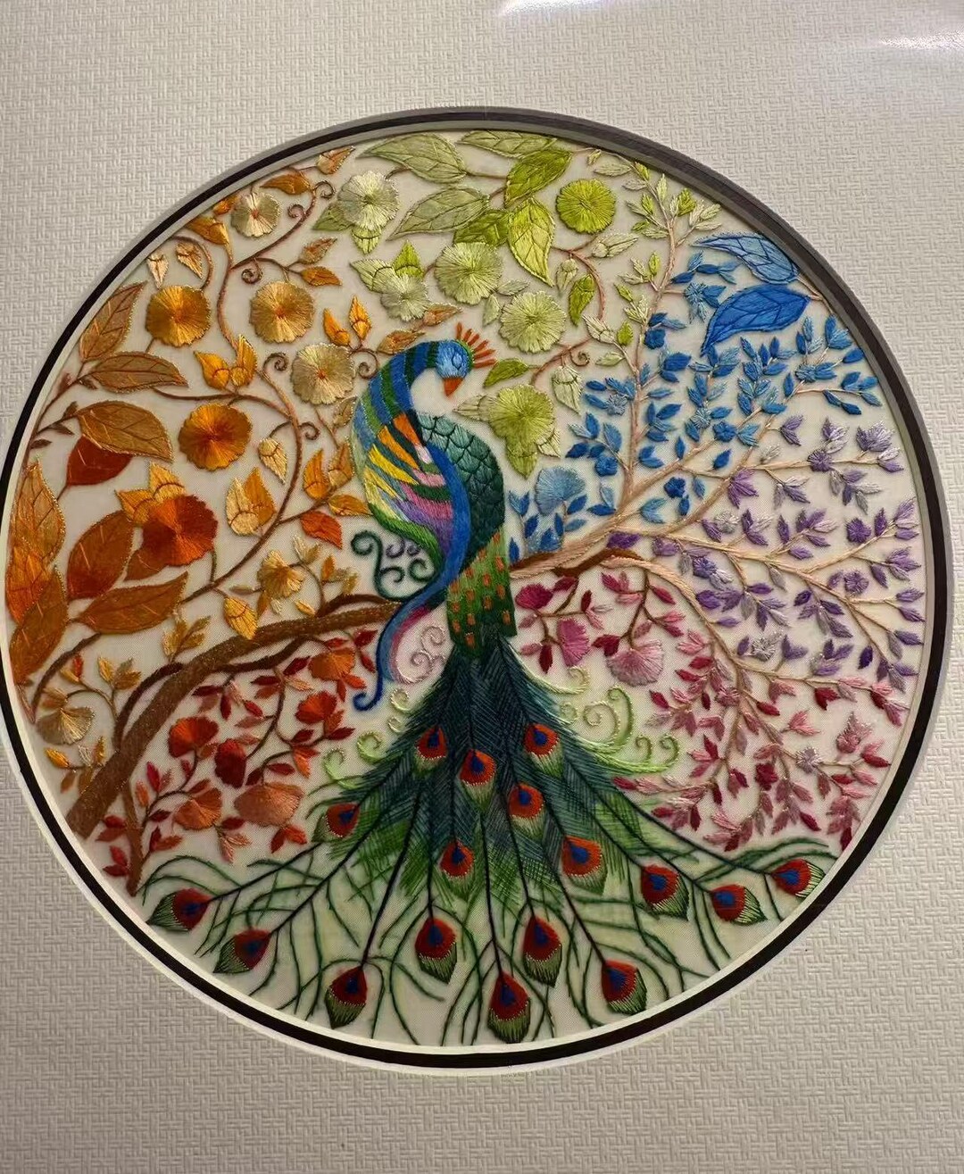 Museum Collection Handmade Silk Art the Pheonix MG 31636 - Etsy