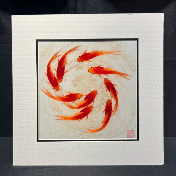 Coi Fish Wall Art - Etsy