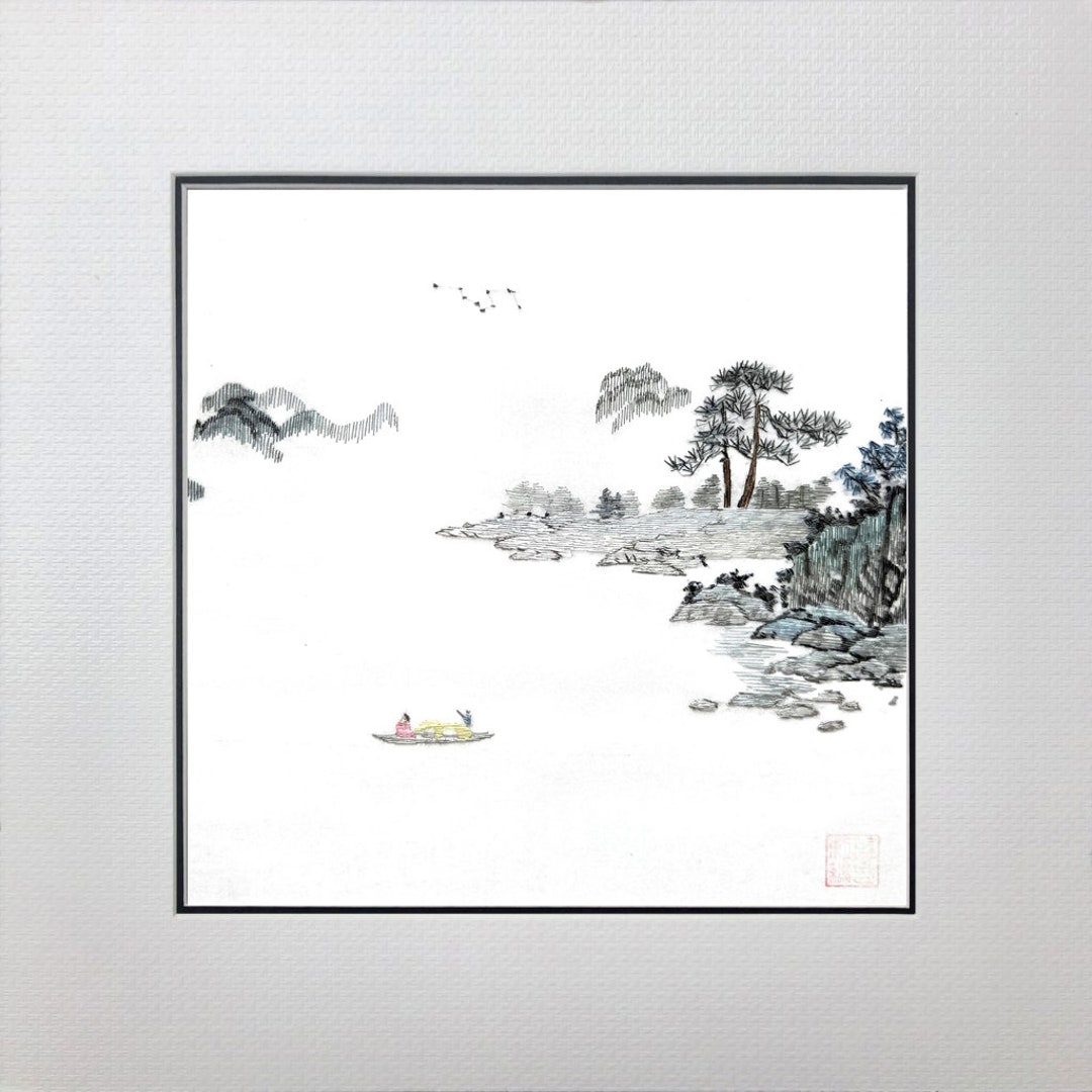 King Silk Art Handmade Embroidery Tang Bohu 37550 - Etsy