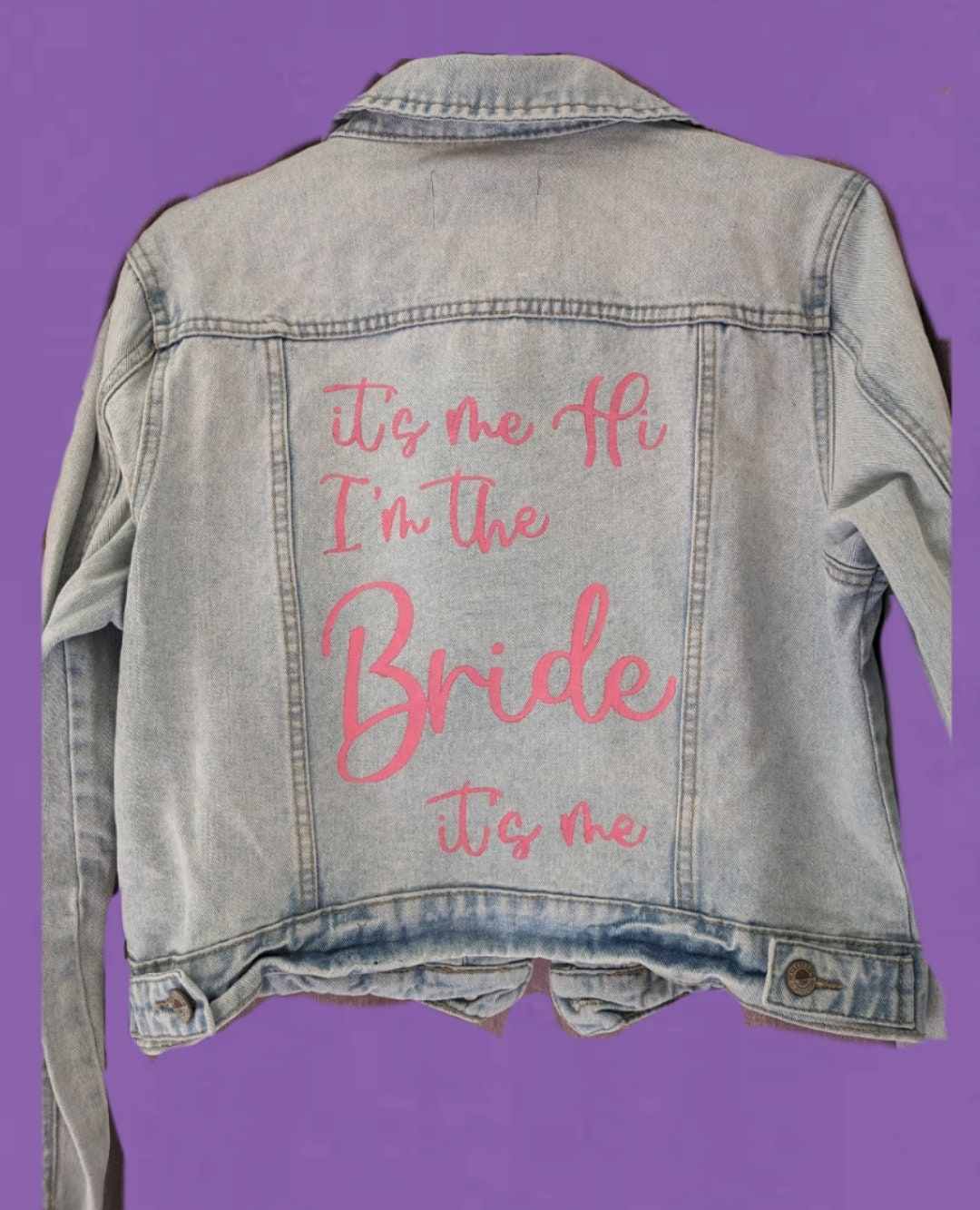 Taylor Swift Inspired Hen Do Wedding Jacket Hand Painted Personalise ...