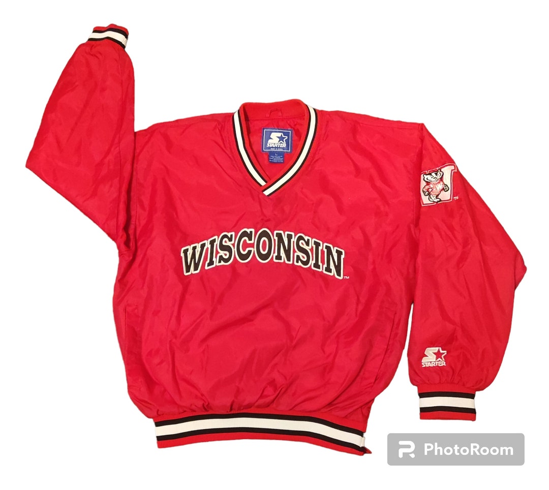 Vintage 90s Starter Wisconsin Jacket - Etsy