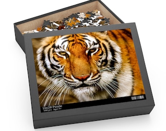 Tiger Jigsaw Puzzle - Etsy