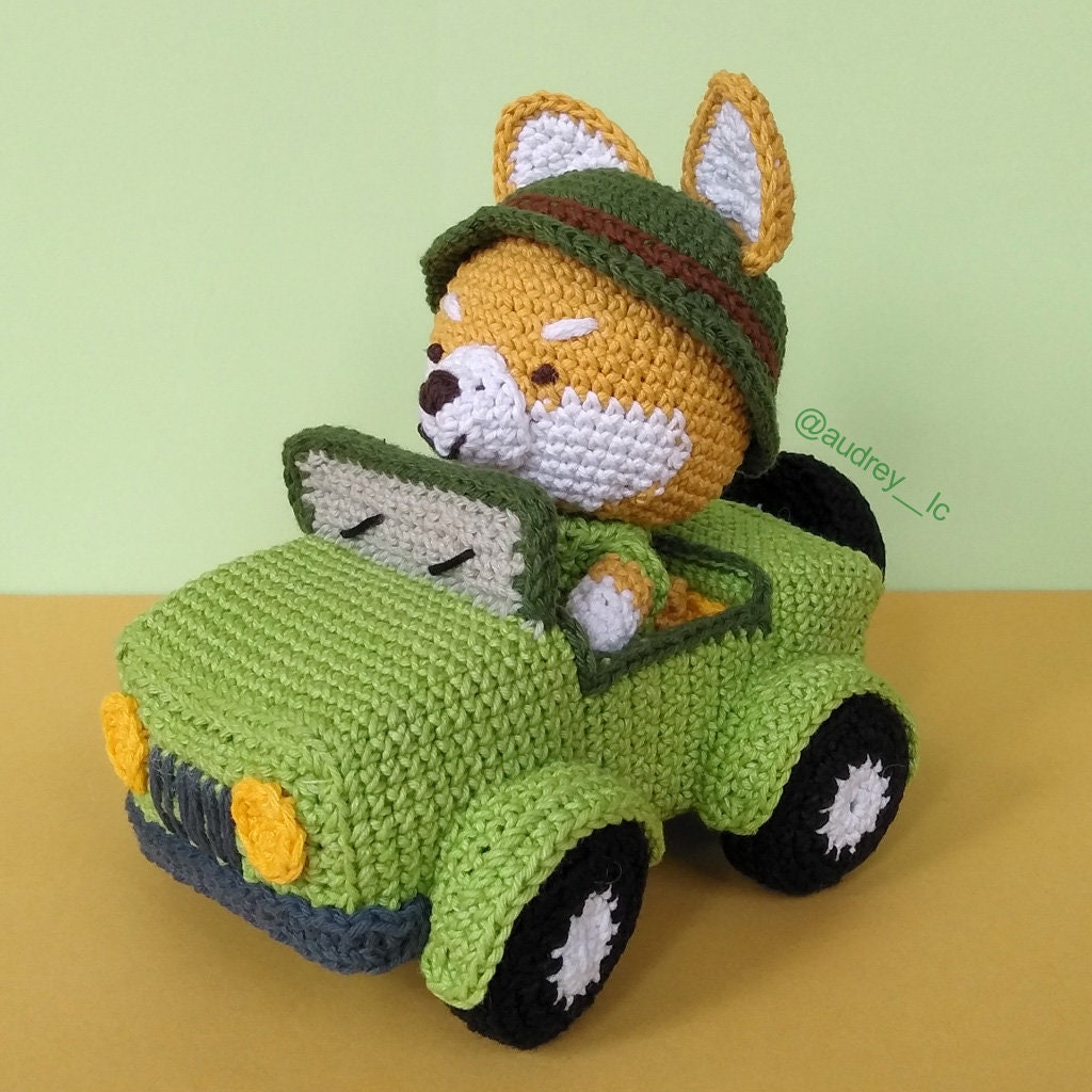 Akira the Explorer Crochet Pattern - Etsy UK