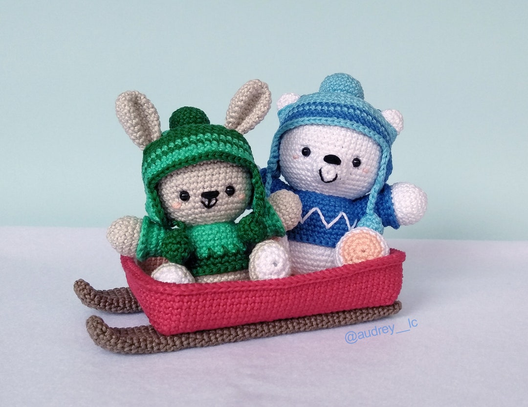 Sled Buddies Crochet Pattern - Etsy