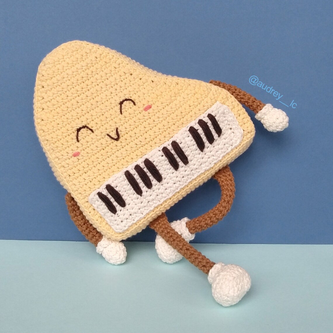 Perry the Piano Crochet Pattern - Etsy