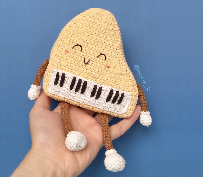 Perry the Piano Crochet Pattern - Etsy