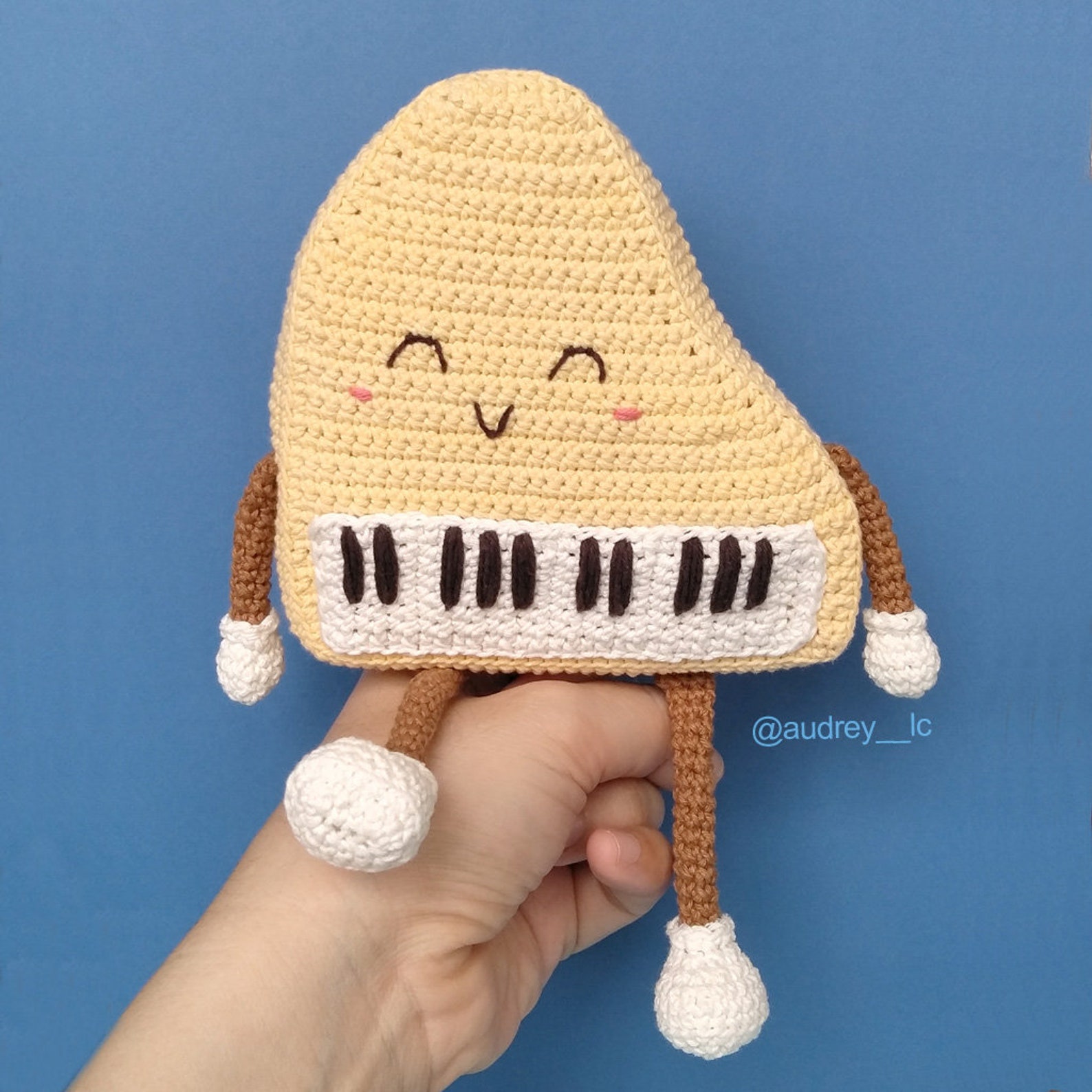 Perry the Piano Crochet Pattern - Etsy