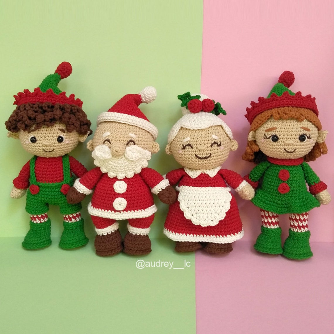 Christmas Friends Collection Crochet Pattern - Etsy