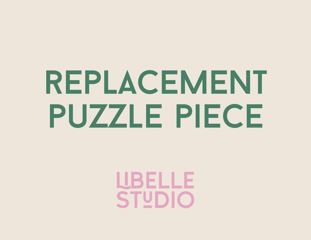 Replacement Letter Puzzle Pieces for National Forest Puzzle - Etsy ...