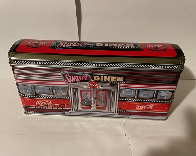 Coca-cola Sunset Diner Collector Tin - Etsy