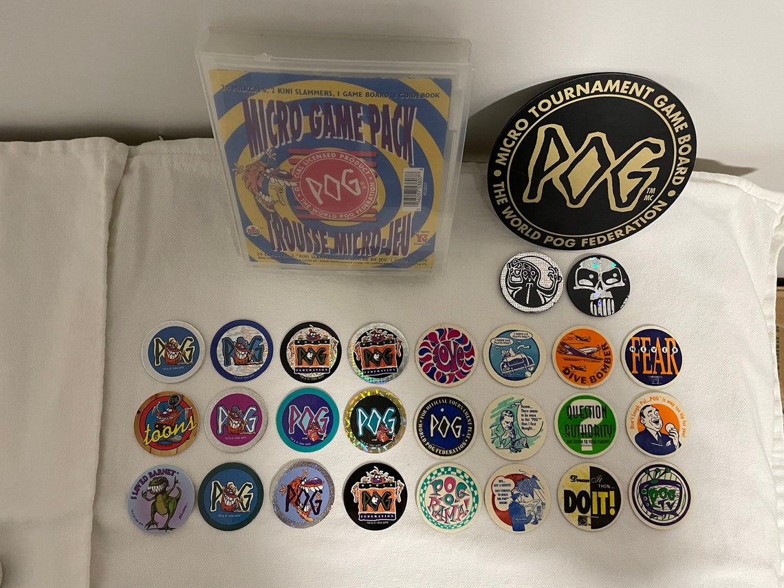 1990s POG Micro Game Pack Complete - Etsy