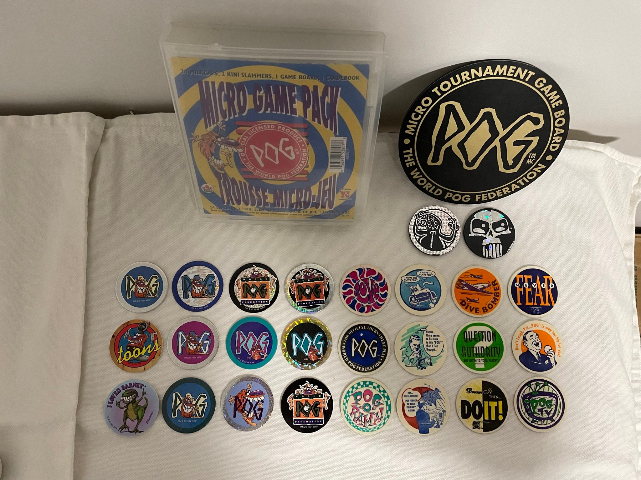 1990s POG Micro Game Pack Complete - Etsy