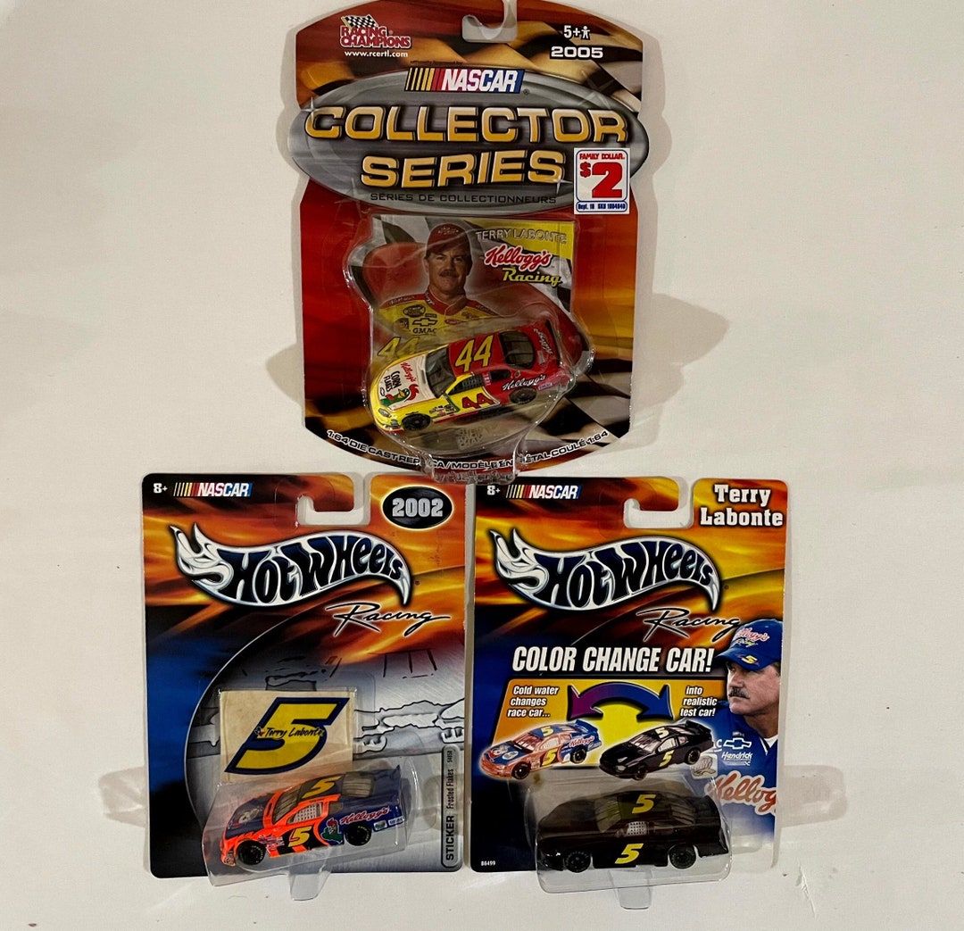 Terry Labonte Kellogg's Nascar Diecast lot of 3 1:64 Scale - Etsy