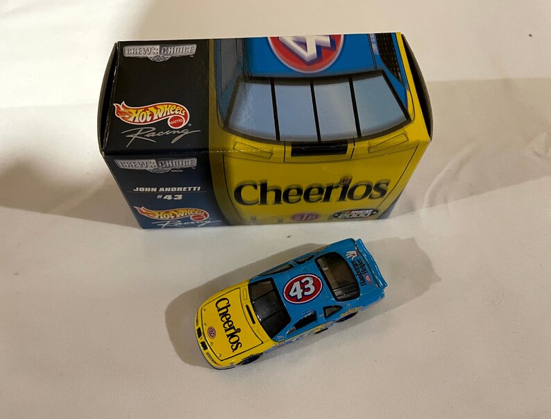 John Andretti 43 Cheerios / Pop Secret 2 Hot Wheels Diecast 1:64 Scale ...