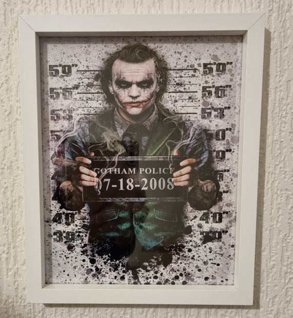 Joker Mugshot - Etsy