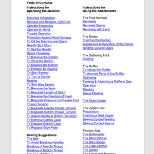 Singer Class 99 and 99K Sewing Machine Digital Manual. PDF Download - Etsy