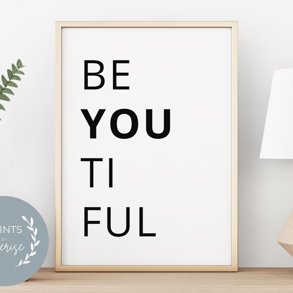 Beyoutiful Wall Art - Etsy