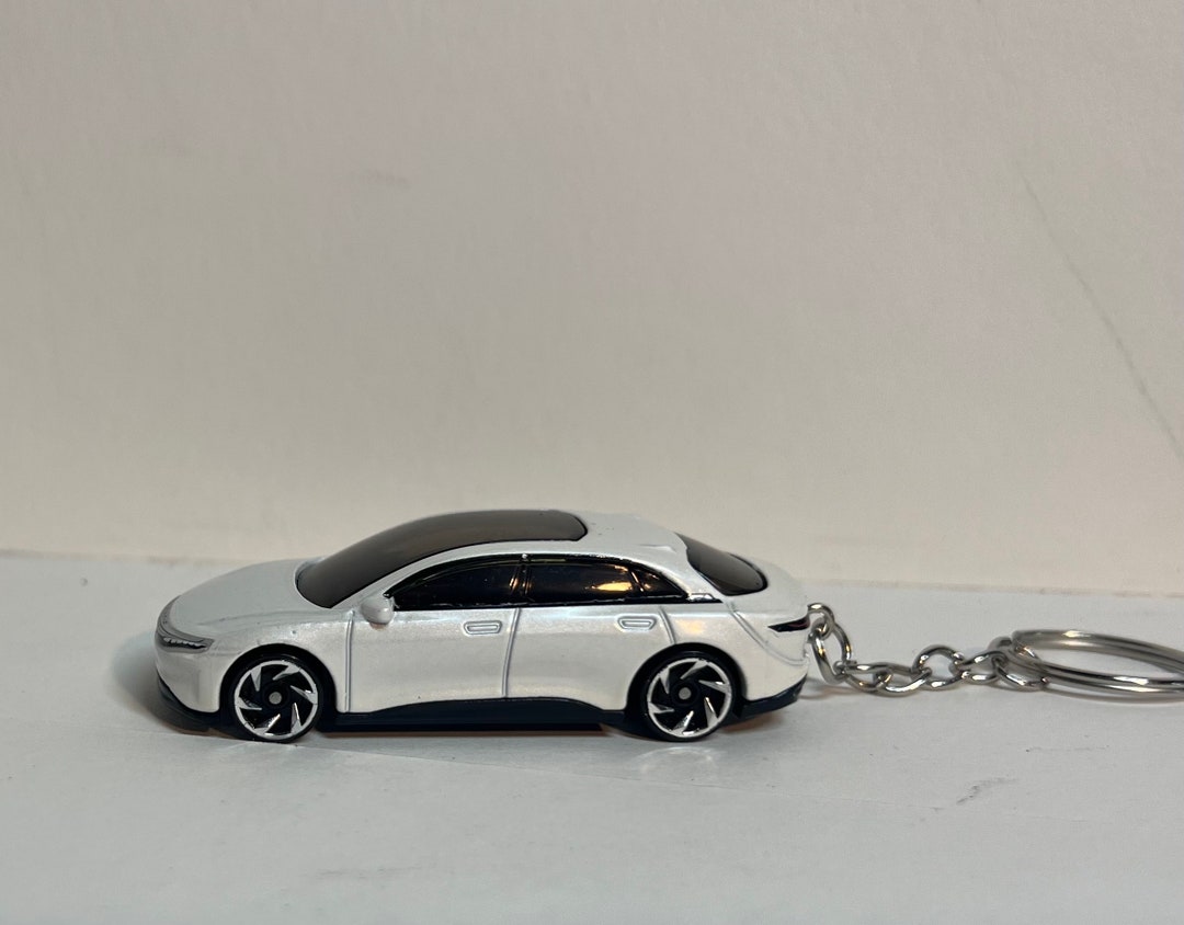 Hot Wheels Lucid Air Keychain - Etsy